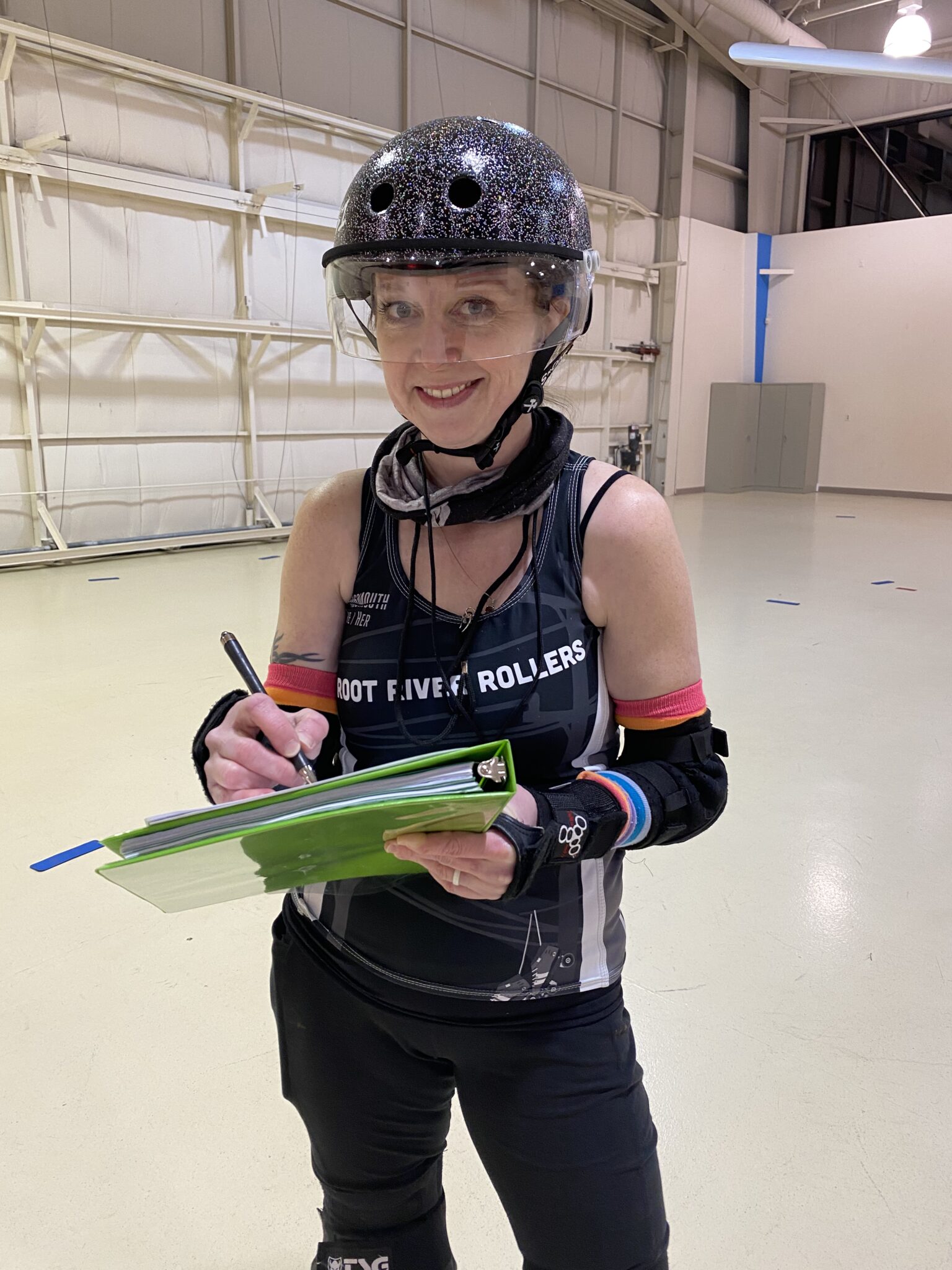 If NASCAR and football had a baby… then add some fishnets. Meet the Root River Rollers ...